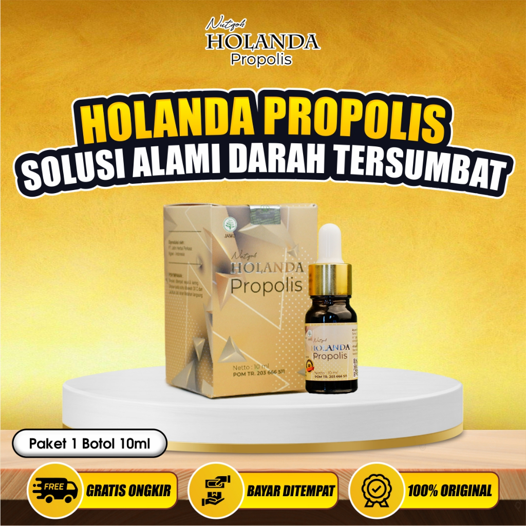 Jual HOLANDA PROPOLIS ORIGINAL isi 10 ml | Shopee Indonesia