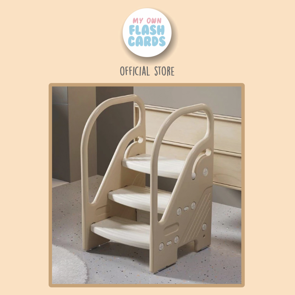 Jual Tangga Anak dengan Pegangan Step Stool with Hand Railing 2 Step ...