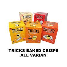 Jual TRICKS BAKES CRISPS ORIGINAL, KIMCHI, RENDANG, BBQ, ORIGINAL Snack ...