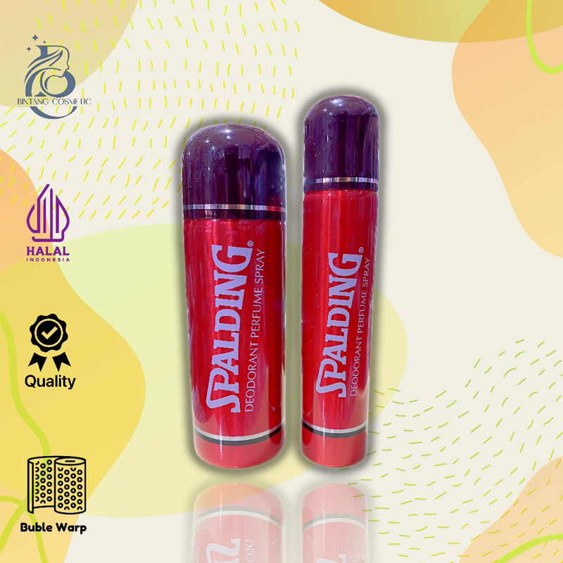 Jual SPALDING Deodorant Parfum Spray 150ml / 100ml | Shopee Indonesia