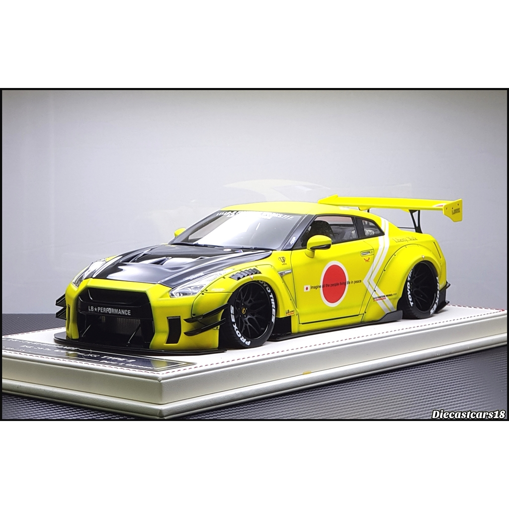 Jual 1/18 Davis & Giovanni Nissan GTR R35 Type 2 Liberty Walk | Shopee ...