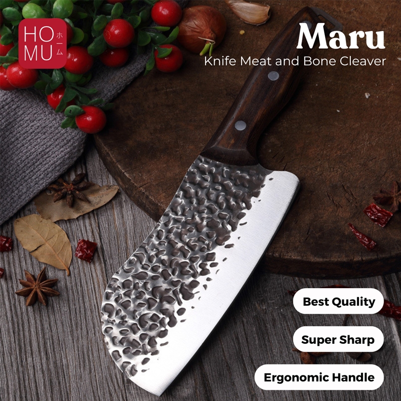 Jual HOMU MARU Pisau Daging dan Tulang Golok Kepala Bulat Hammer ...