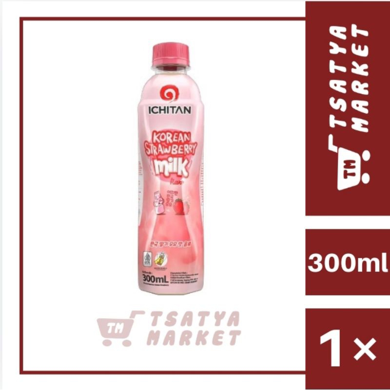 Jual ICHITAN KOREAN STRAWBERRY MILK 300ML | Shopee Indonesia