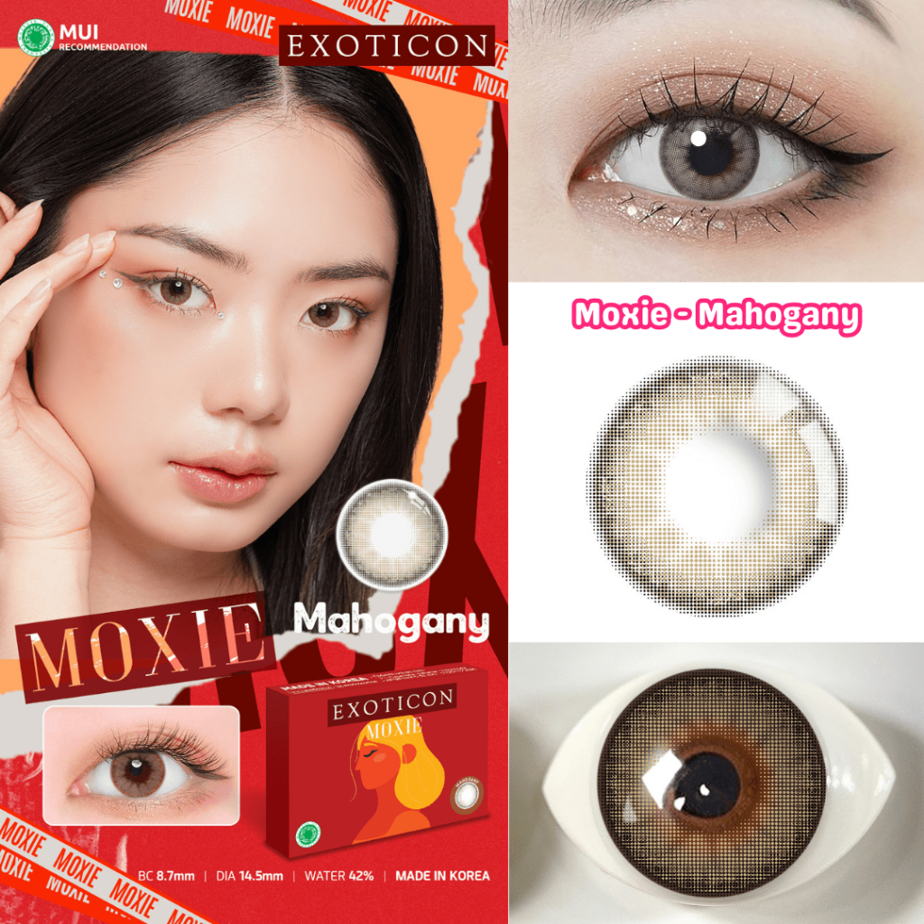 Jual Exoticon Softlens - Moxie - Mahogany | Dove | Jade | Softlen Made ...