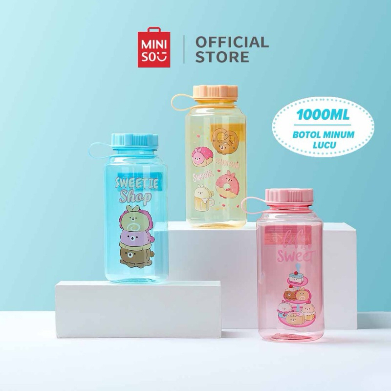 Jual Miniso Bunbun Large Plstic Bottle/Miniso Botol Minum Lucu | Shopee ...