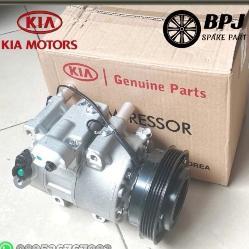 Jual Kompresor Compresor Compressor Ac Kia Rio Lama Old Pride Sedan 4PK ...