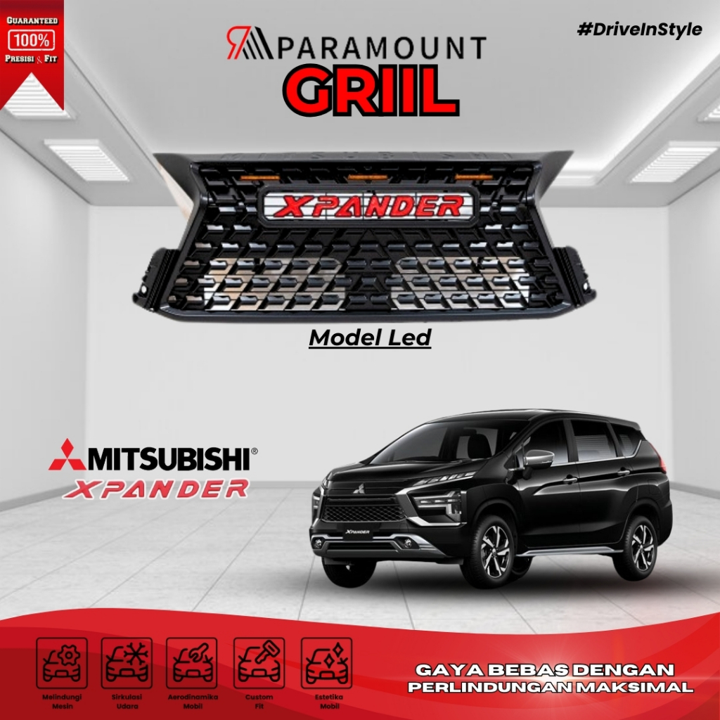 Jual Grill Paramount Auto Xpander (LED) | Shopee Indonesia