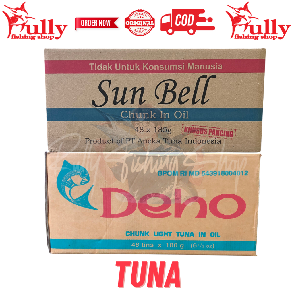 Jual Tuna Deho Sunbell Kaleng PerKarton Khusus Instant/Gosend | Shopee Indonesia