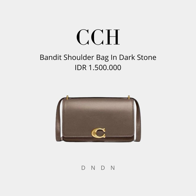 Jual Bandit Shoulder Bag In Dark Stone | Shopee Indonesia