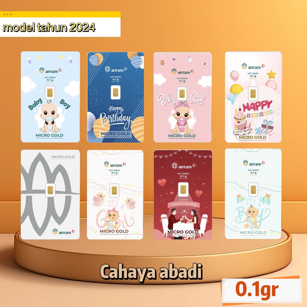 Jual Gold Logam Mulia Micro Gold Antam Hartadinata 0,1gr Series ...