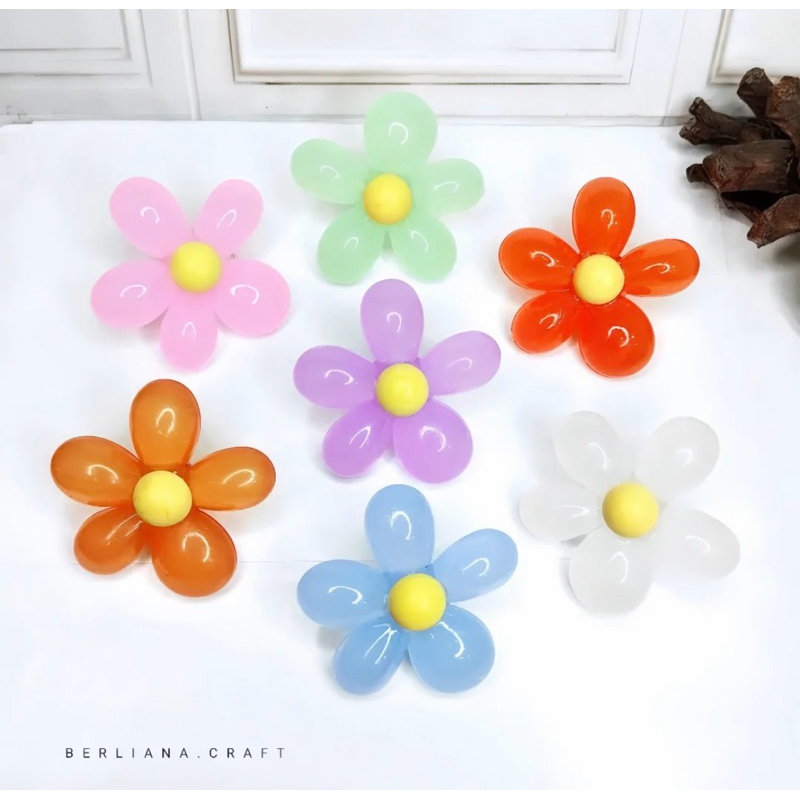 Jual (3pcs) Manik Bunga Daisy Jelly dan UV Shimmer GID | Shopee Indonesia