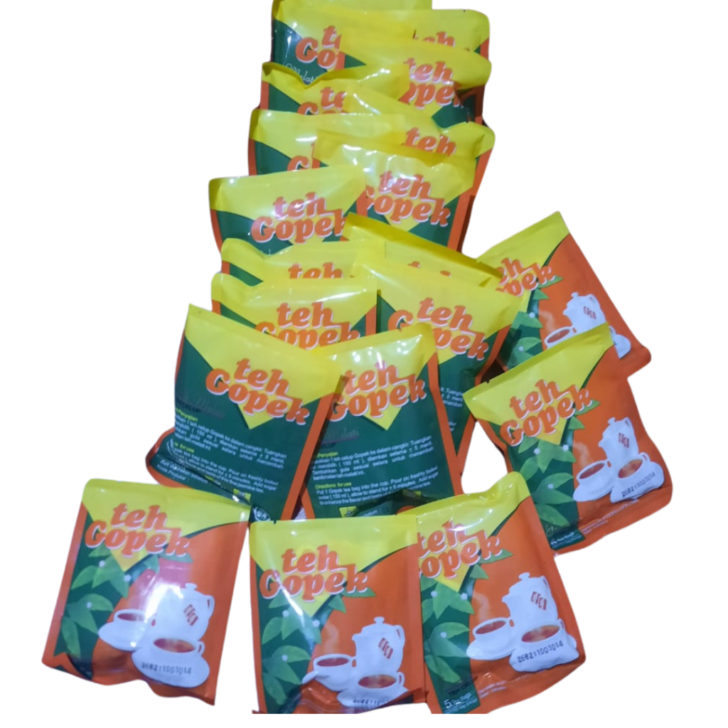 Jual TEH GOPEK CLUP 1 PACK 20 SACHET 1 SACHET ISI 5 BAG KATONG TEH ...