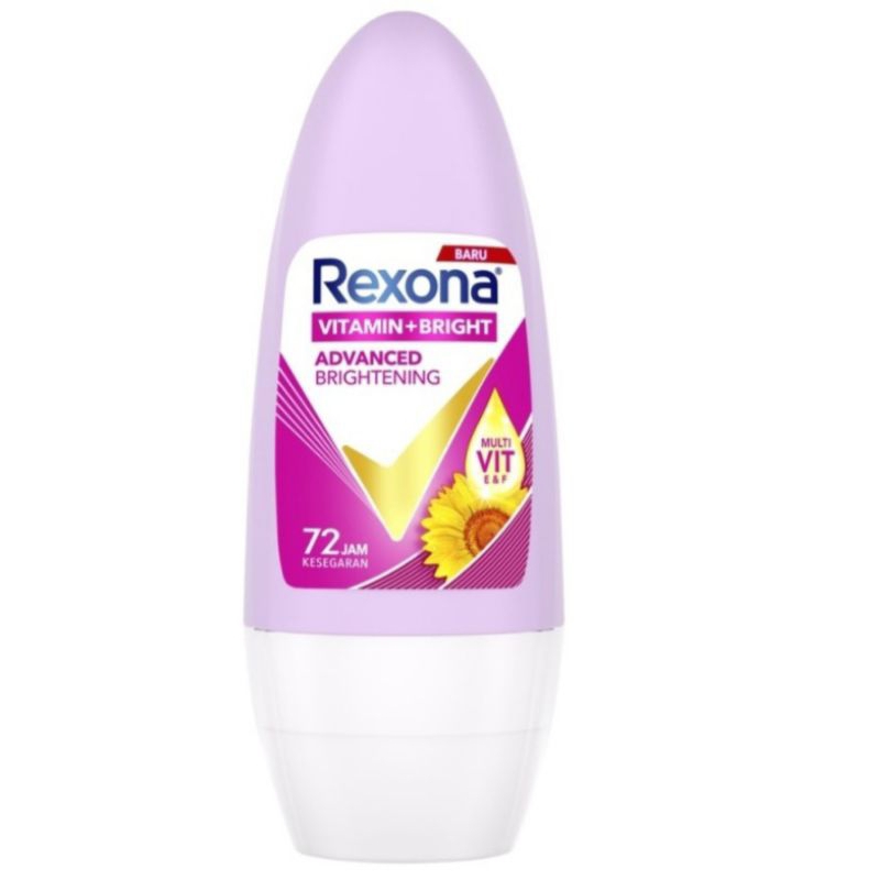 Jual Rexona Deo Roll Advanced Brightening Multi Vit E&F 45ml | Shopee ...