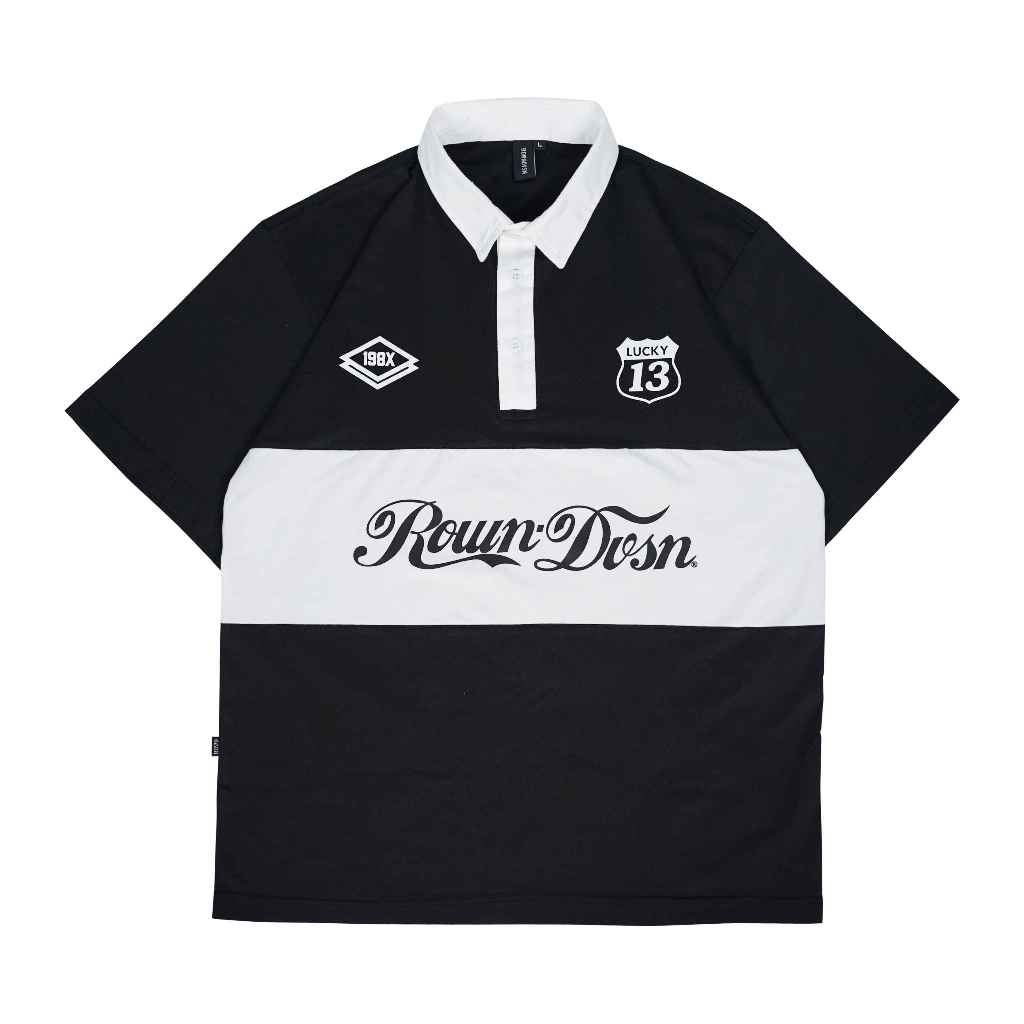 Jual Rown Division Stockroom Polo Shirt Oversized - Rowndvsn Kaos ...