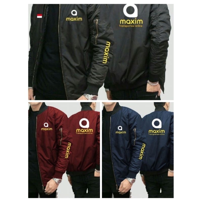 Jual BOMBER MOTOR, JAKET BOMBER MAXIM, JAKET SABLON, JAKET DRIVER ...