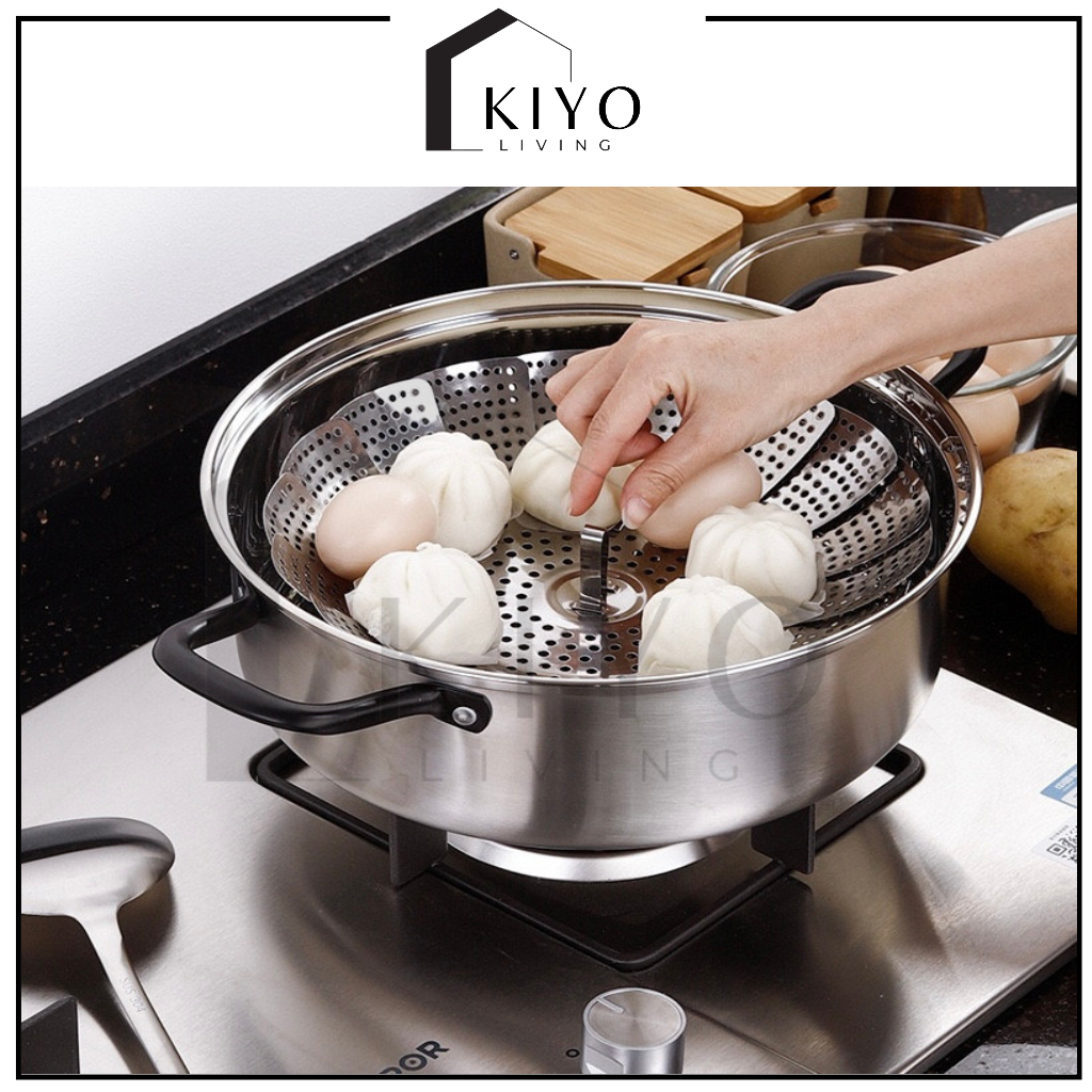 Jual KIYO Alat Kukus Stainless Flexible Kualitas Tinggi / Steamer Alat ...