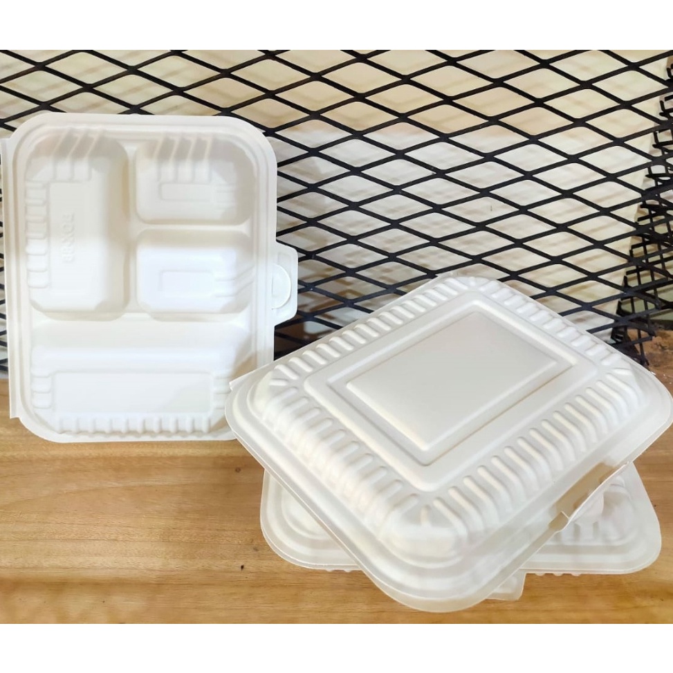 Jual MEAL BOX SEKAT 4 MERAK ISI 2PCS WADAH MAKANAN RAMAH LINGKUNGAN ...