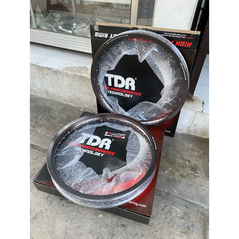 Jual VELG TDR titanium grey 140-160-185 ring 17 tipe WX shape ready ...