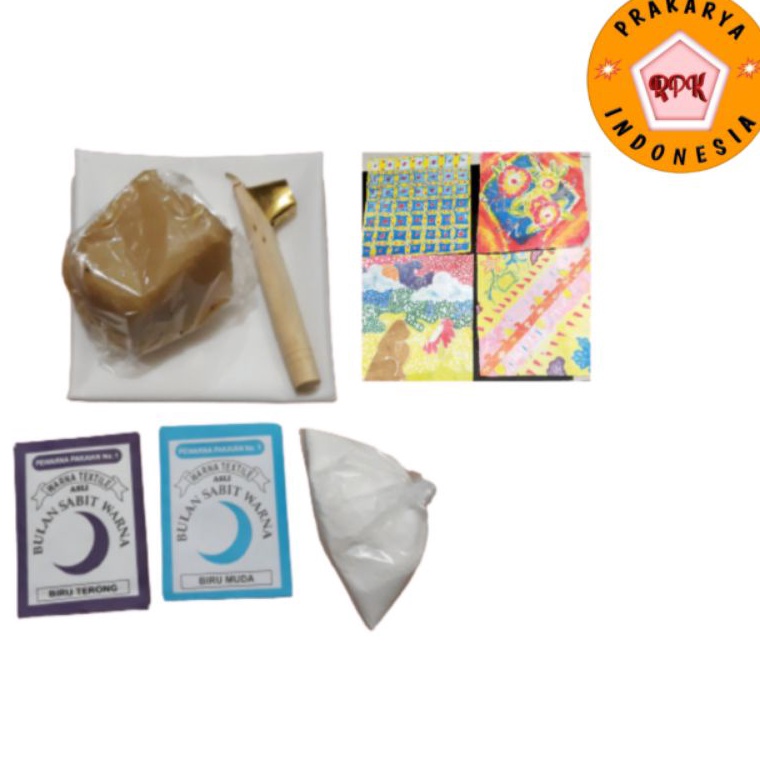 Jual Serba Menarik PAKET BATIK CANTING KAIN CANTING MALAM PEWARNA FREE ...
