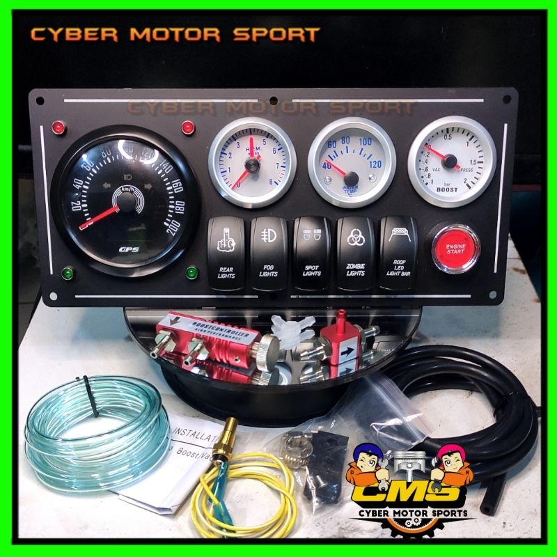 Jual Speedometer universal Analog classic gauge Speedometer GPS system ...