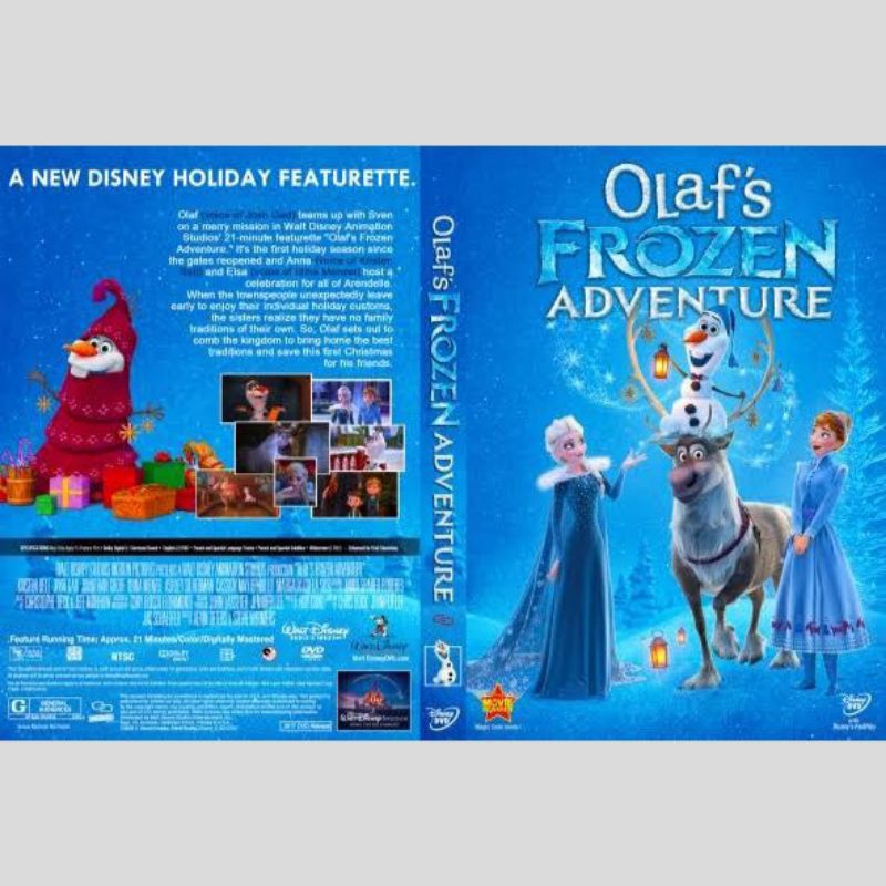 Jual Kaset Kartun OLAF'S FROZEN ADVENTURE (2017) | Shopee Indonesia