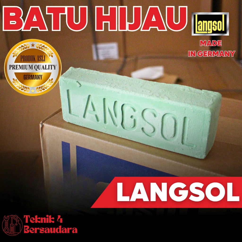 Jual Batu Hijau Langsol Poles Stainless ASLI | Shopee Indonesia