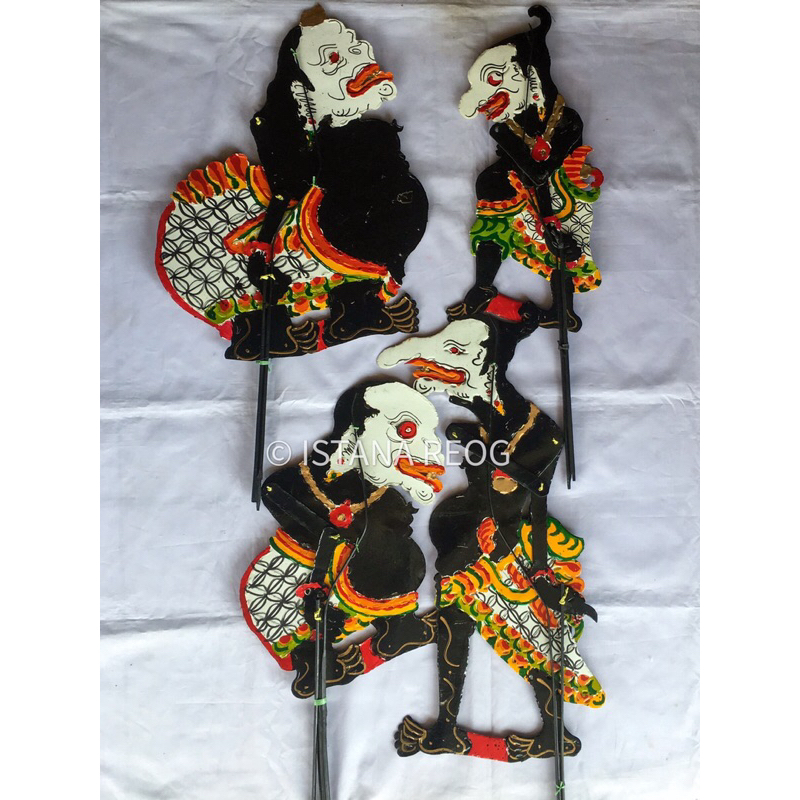 Jual wayang kardus / wayang punokawan / wayang Jawa puno kawan | Shopee ...
