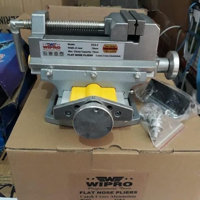 Jual Wipro ECA-3 Ragum cross 75mm / solid aluminium bench cross 3 ...