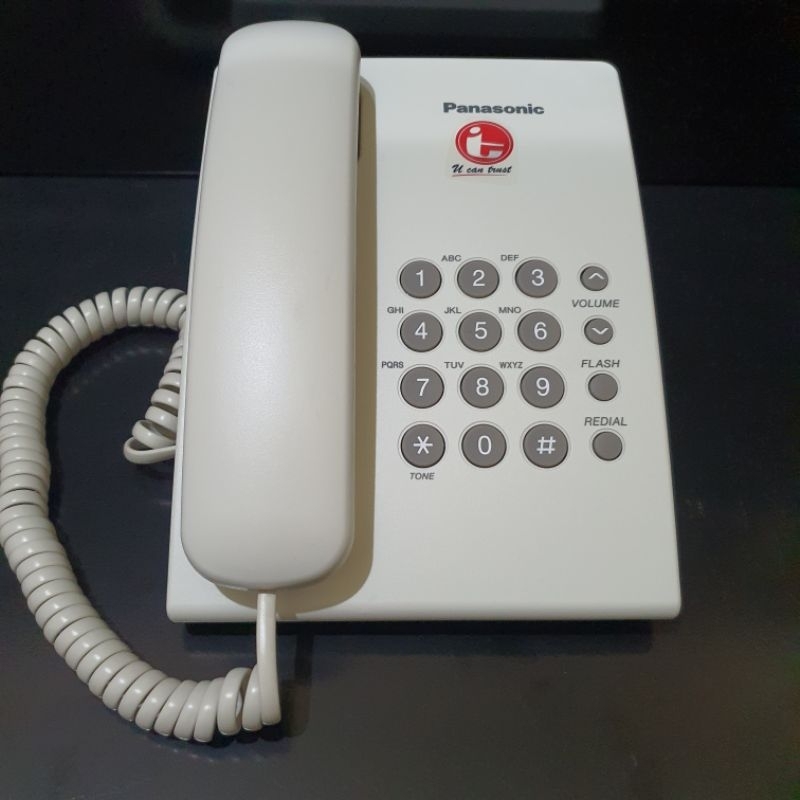 Jual Telepon Panasonic KX-TS505 Unit Second Putih Bagus Bergaransi ...