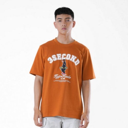 Jual 3Second Kaos Pria Lengan Pendek Regular Fit Ultraweight Cotton ...