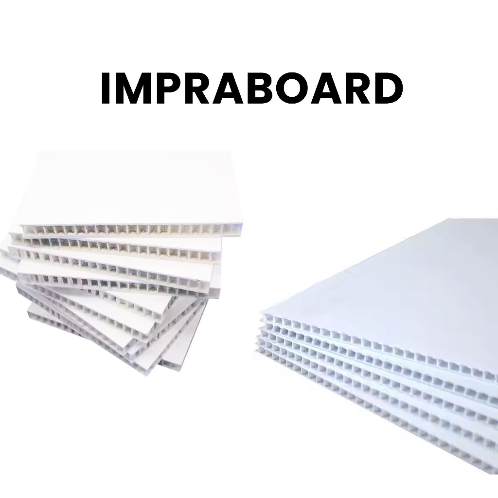 Jual Impraboard Papan Impra Board Lembaran Infraboard Plastik Board Putih Tebal 5mm 60x80 50x70 ...