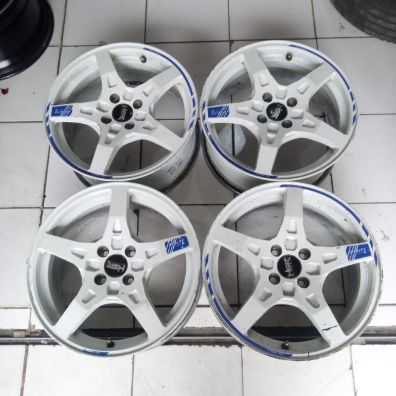 Jual Velg Bekas HSR PENTE Ring 16 Pcd 4x100 Lebar 7 Et42 Cocok Jazz Brio Yaris Ayla Calya ...