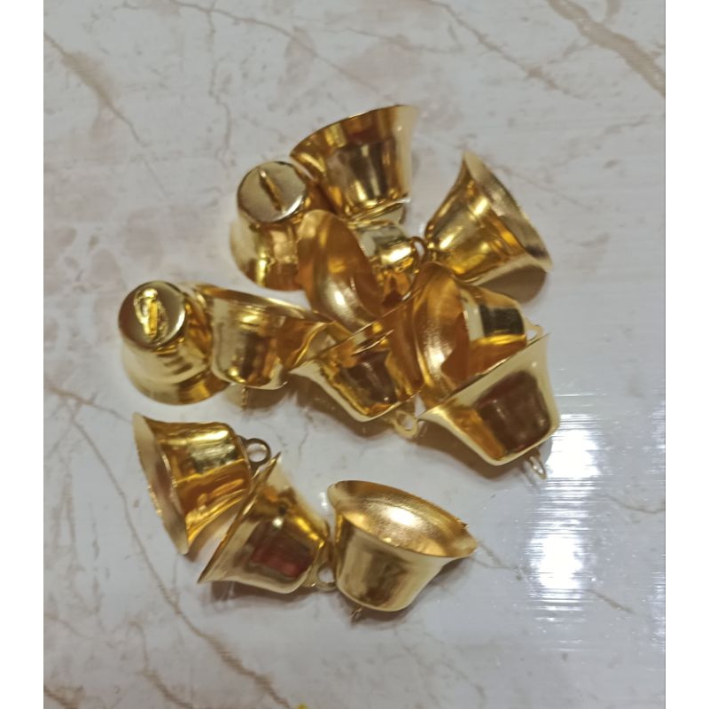 Jual Lonceng bel natal emas per lusin & 100 pcs | Shopee Indonesia