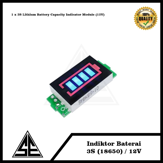 Jual ARDUINO INDIKATOR BATERAI 3S (18650) 12V | Shopee Indonesia