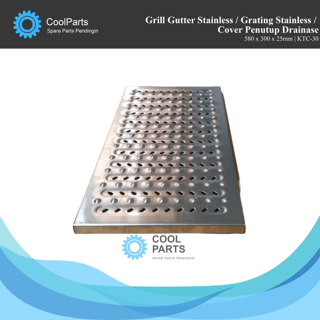 Jual Grill Gutter Stainless/ Grating Stainless / Cover Penutup Drainase ...