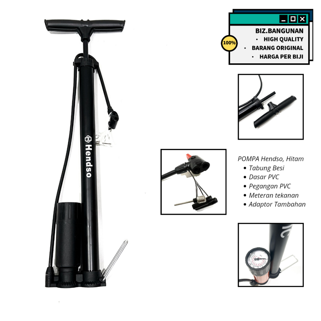 Jual POMPA ANGIN TABUNG + METER BISON STAYVIC YSK HENDSO - KOMPA RODA ...