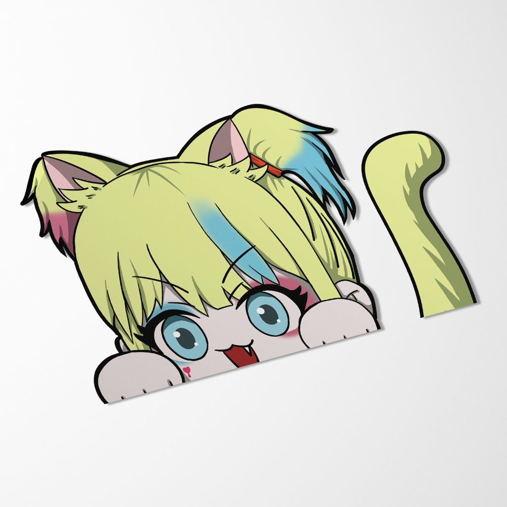 Jual Supanyan Sticker Ngintip / Peeking Sticker Kekasih Badut | Shopee ...