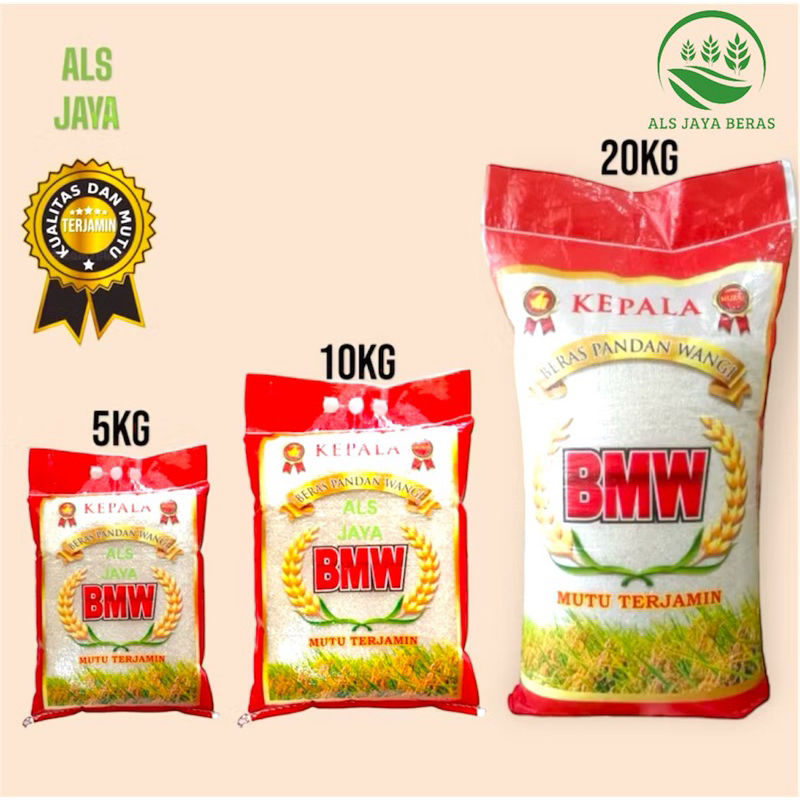 Jual BERAS BMW PADI PANDAN WANGI KUALITAS PREMIUM | Shopee Indonesia