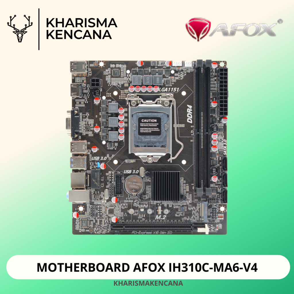 Jual MOTHERBOARD AFOX IH310C-MA6-V4 SOCKET 1151 | Shopee Indonesia