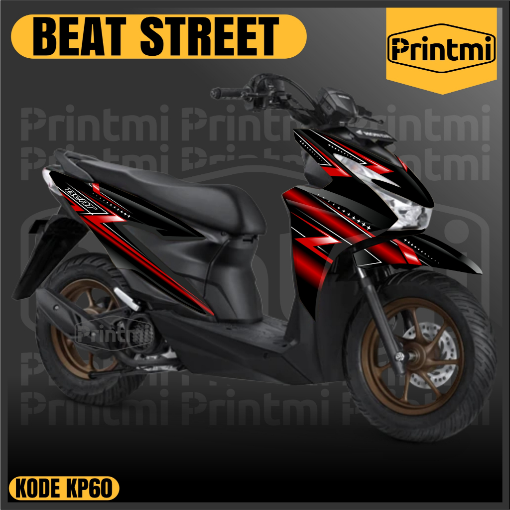 Jual Sticker Decal Beat Street 2024 2025 New Full Body Stiker Motor ...