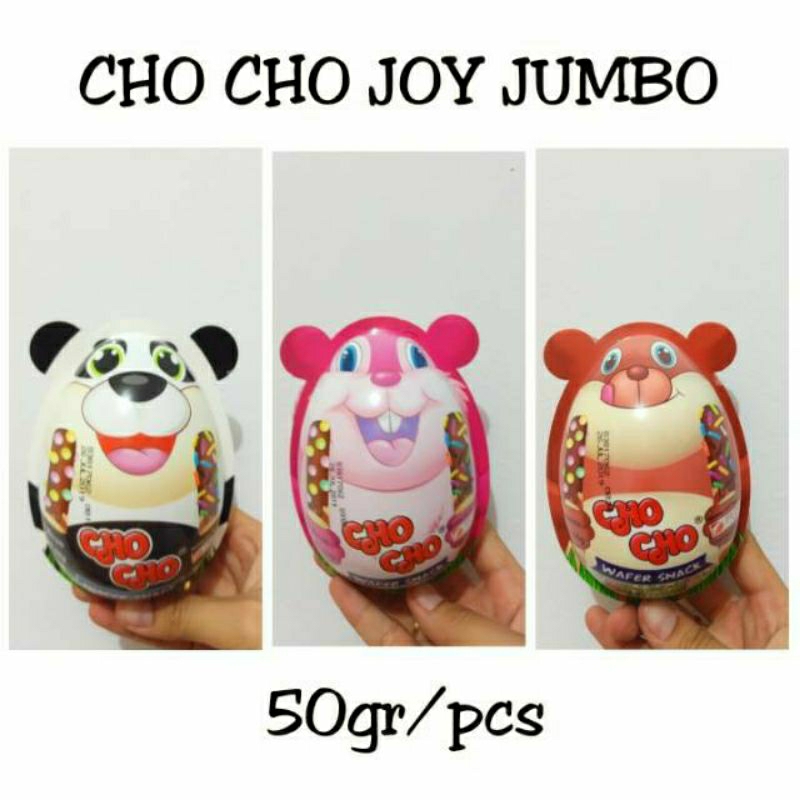Jual CHO CHO JOY JUMBO murah || rasa coklat barang dikirim random harga ...