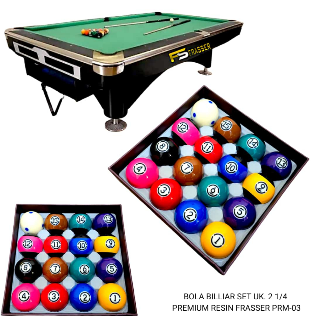 Jual Frasser Bola Biliar Bola Billiard Bola Bilyar Premium Bola Belgi ...