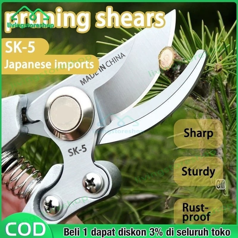 Jual Gunting Dahan SK5 40MM/ Ranting Bunga Tanaman / PVC - Gunting ...