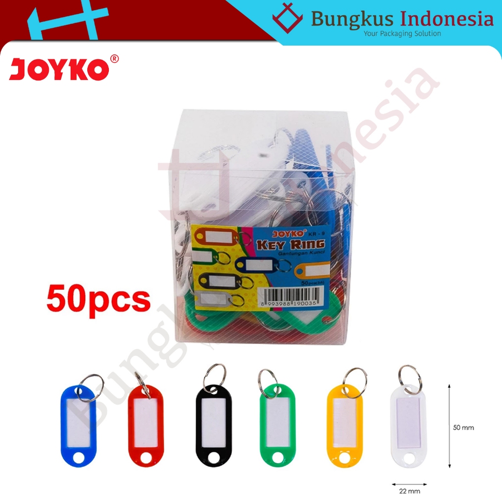 Jual Gantungan Kunci Key Ring Joyko KR-9 isi 50pcs | Shopee Indonesia