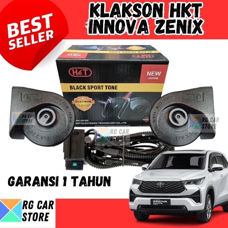 Jual Klakson Keong Innova Zenix 12v Merek HKT Original Garansi 1 Tahun ...