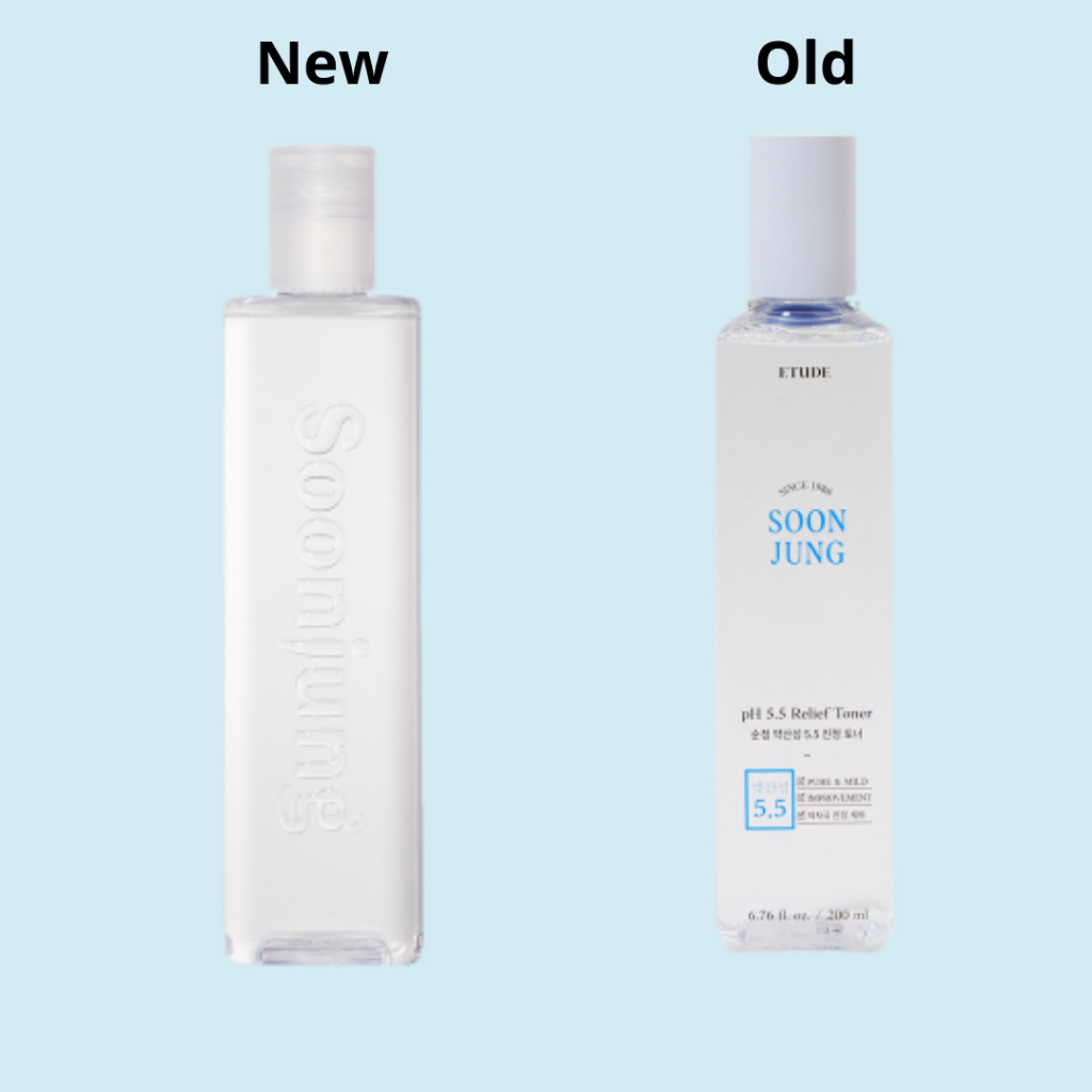 Jual Etude House Soon Jung PH 5.5 Relief Toner 200ml & 350ml / Cica ...