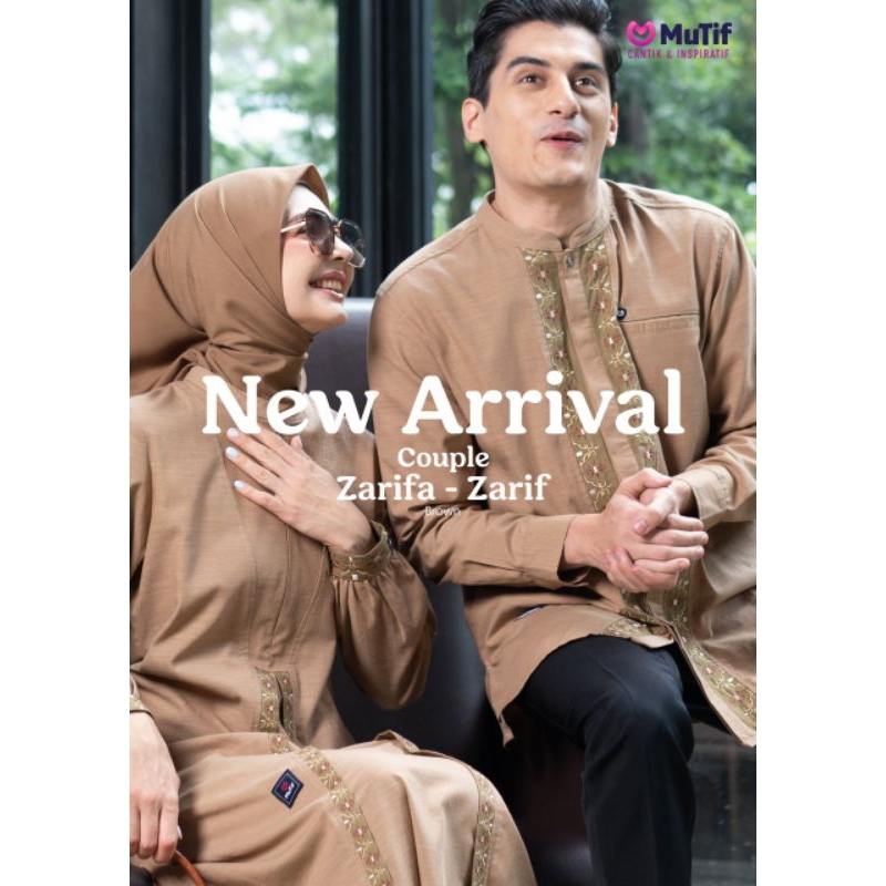 Jual Couple Zarifa Zafir Brown | Shopee Indonesia