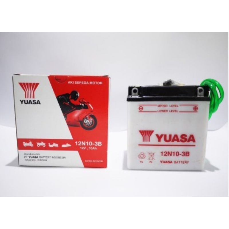 Jual AKI VIAR YUASA 12N10-3B 12v 10ah | Shopee Indonesia