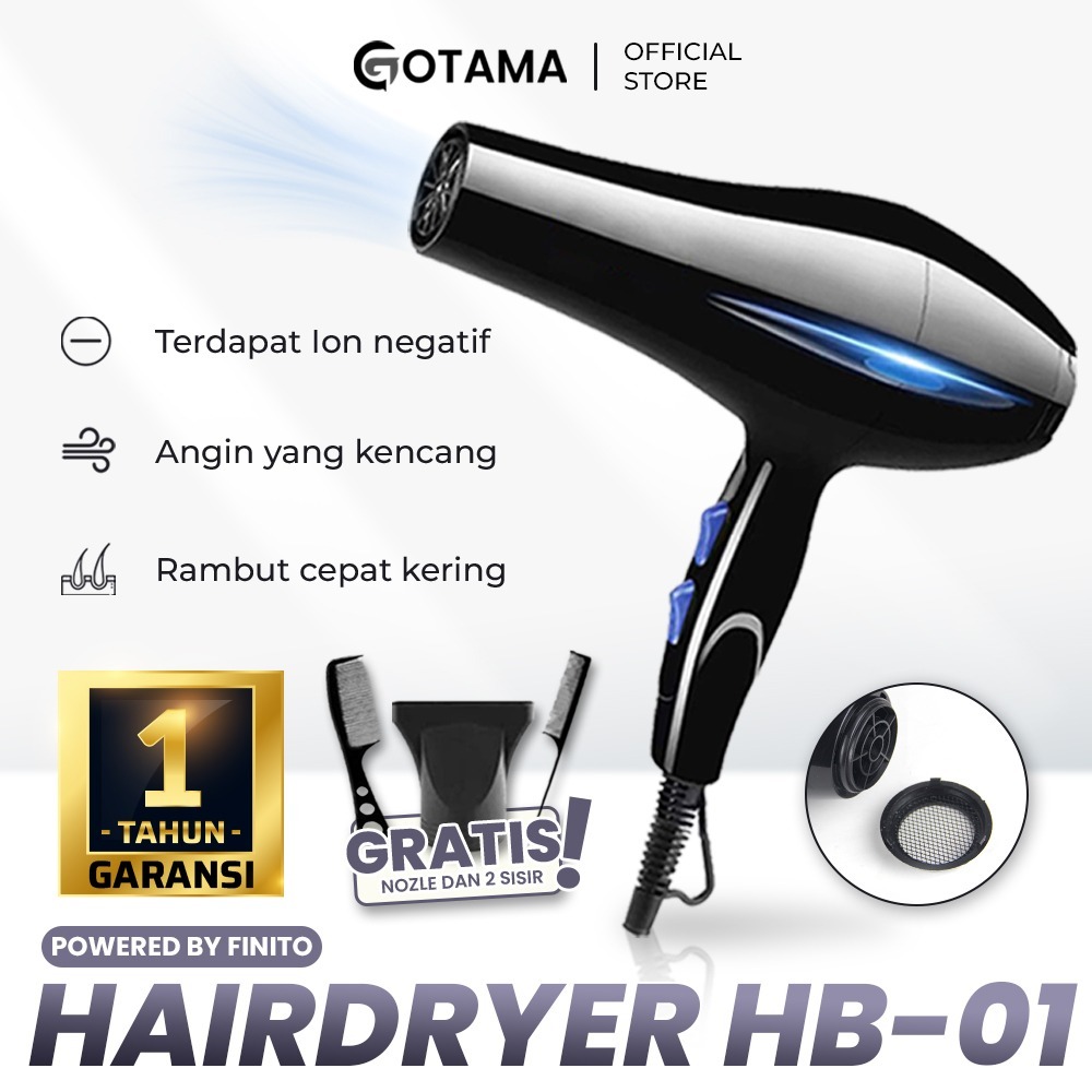 Jual Gotama Hair Dryer 800W Pengering Rambut Paling Populer Dan ...