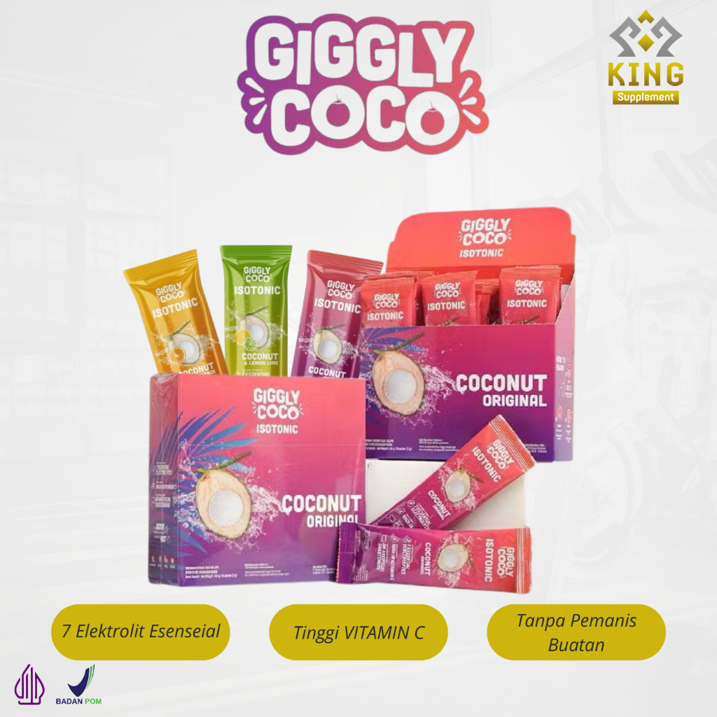 Jual Giggly Coco Isotonic Sachet | Shopee Indonesia
